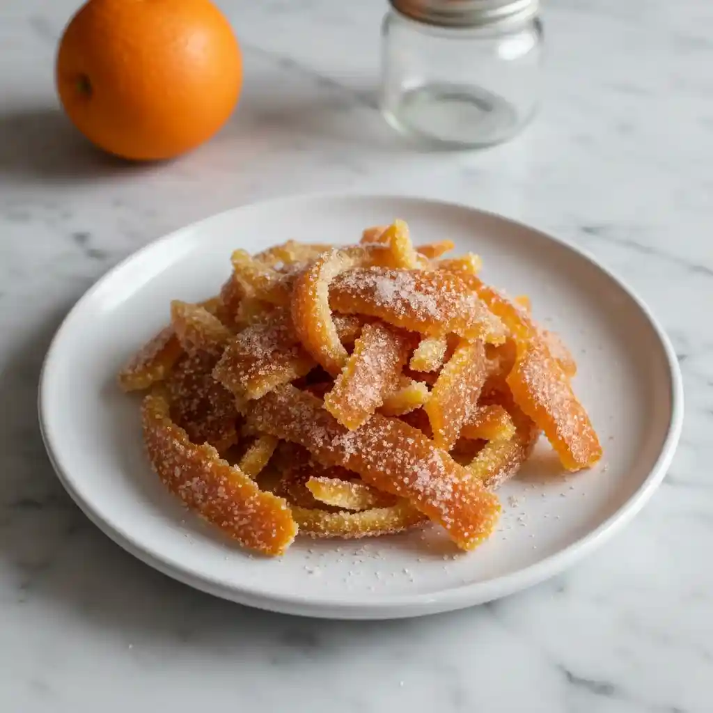 Candied Orange Peels